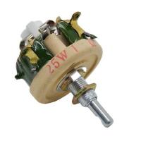 China High Power Ceramic Variable Wirewound Resistor Adjustable Rheostat 1k Ohm 100W for sale
