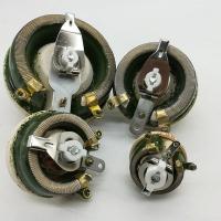 China High Power Ceramic Variable Wirewound Resistor Adjustable Rheostat 1k Ohm 100W for sale