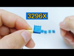 3296w 10k ohm 0.5 watt glass glaze multiturn rotary trimmer potentiometers variable resistors
