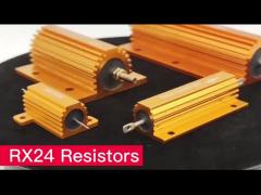 RX24 15W 5rj Wirewound Resistor Força Freno Carga Alumínio Shell Resistor