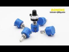 Potenciômetro 3590S-2-103L personalizável para vários equipamentos eletrônicos