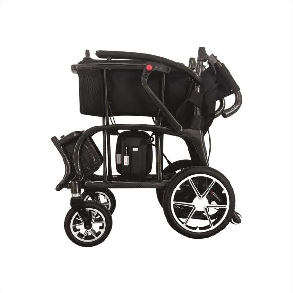 Quality 10km Driving Distance Lightweight Electric Wheelchair with Magnesium Alloy Wheel for sale
