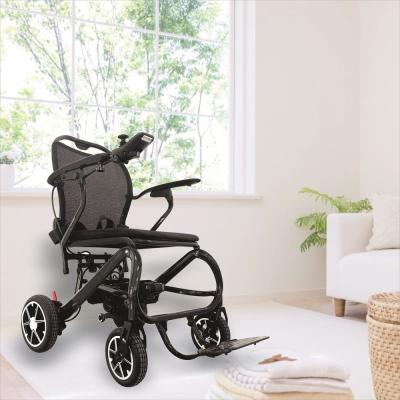 Cina Sedile a rotelle elettrico leggero con frenata elettromagnetica e design pieghevole in vendita