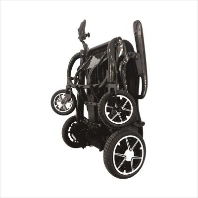 Cina Sedia a rotelle pieghevole elettrica leggera con sedile W460mm*D390mm in vendita