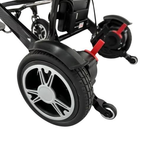 Quality Electromagnetic Braking Small Electric Wheelchair for Easy Travel of Disabled for sale