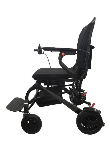 Quality Electric Wheelchair Full Carbon Fiber Frame 2 Brushless Motors Assurance Folding for sale