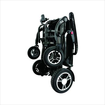 Cina Sedile a rotelle elettrico portatile CARBON FIRBER SEDILE a rotelle con telaio completamente in fibra di carbonio T700 in vendita