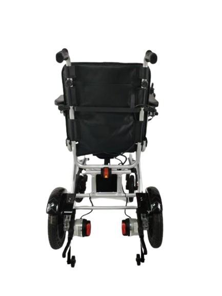 Quality Folding Size W360mm*H800mm Aluminum Electric Wheelchair 113mm*580mm*960mm for sale