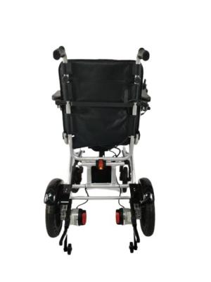 Cina Sedia a rotelle elettrica pieghevole con capacità di carico di 220 lbs e dimensione del sedile W420*D400mm in vendita