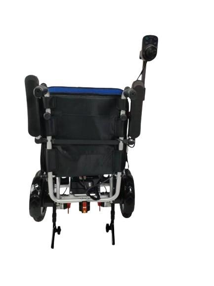 Quality Foldable Aluminum Wheelchair for Disabled SILVER COLOR 300mm Rear Wheel/200mm for sale