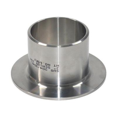China NXF 316L Stainless Steel Stub End Adaptor Flange Customize 2507 2205 Duplex Steel Pipe Lines Connection by Welding Pieces for sale