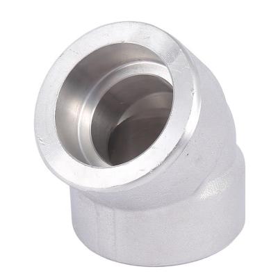 China OEM Support Customized Alloy B-2 / UNS N10665 / W.Nr. 2.4617 Lap Joint Stub End Socket Welding Elbow 90° 45° DN 6-100 for sale