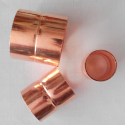 China NXF Copper Coupling TP2 Cu-DHP C12200 C1220 Reducing Socket Copling/Reducing Bell Coupling/Equal Coupler for sale