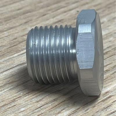 China Casting Hexagon Head Plug for Customized Support OEM DN 6-DN 100 ASTM B333 B622 B775 Alloy B-2 / UNS N10665 / W.Nr. 2.4617 for sale