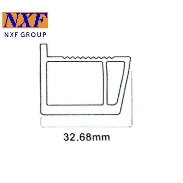 Quality Grade 6000 Series Aluminum Alloy NXF Intelligent Housing Profiles for Cabinets for sale