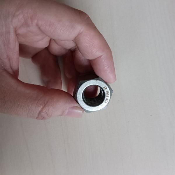 Quality Plain Finish Gr.660A Heavy Hex Nut DOUBLE SIDED CHAMFER Sizes M10 M12 and M14 for sale