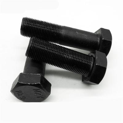 China NXF ASTM S235JR/A105JRB/DINST37-2/JISSS400/ASTMA283C Diameter M33 Length 100mm Hexagon Bolts for sale