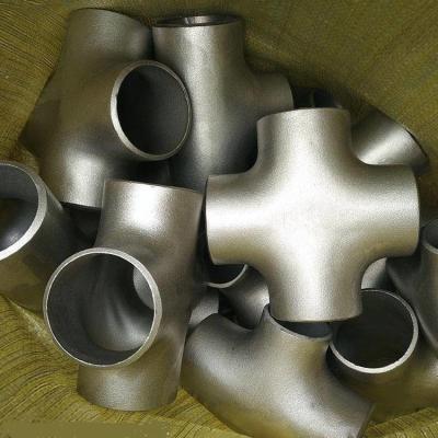 China NXF ASTM B127 MONEL 400 Alloy/UNS N04400 DN15-1200 Class 150-2500 Nickel Alloy 400 Forging Butt Welding Cross for sale