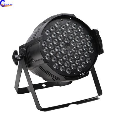China China Factory Price Cheap Indoor RGBW 54pcs 3W DMX LED Par Can Light with high light efficiency for sale