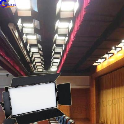 China Professional DMX Studio Panel LED Day White Softlight with barndoors for meeting stage theater for sale