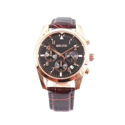 China Classic Luxury Men Quartz Relógio Impermeável Redondo Relógios de Moda para Homens à venda