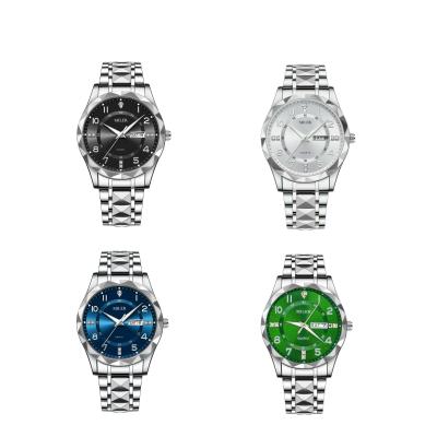 China ML 1003 Original Quartz Movement Men's Montre Diamond Dial Daily Waterproof Wristwatch Dual Calendar Function Watches for sale