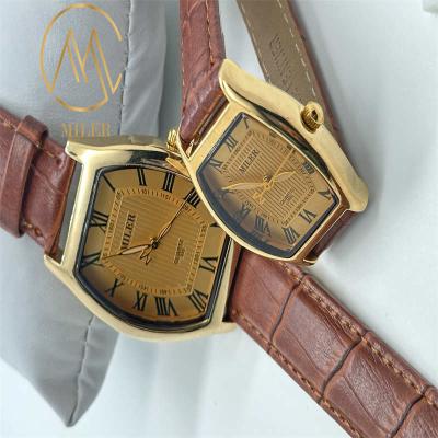 中国 耐水性 30 メートル レザー ストラップ クォーツ 時計 モダンでカスタマイズ可能 販売のため