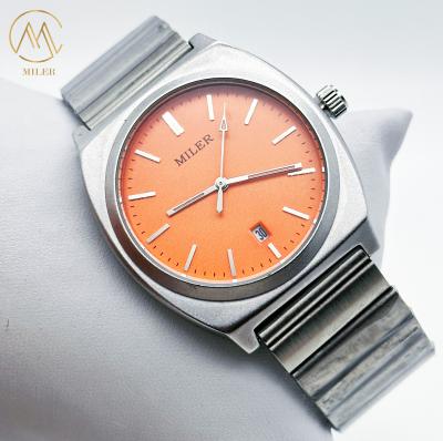 Cina Moda Dopamina Calendario Orologio da polso di lusso in acciaio inox per uomini e donne in vendita