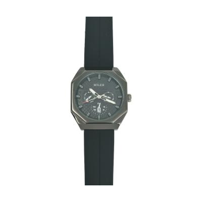 China Silicone Band Silicon Strap Watch Black / Red / Yellow / Gray With Buckle Clasp for sale