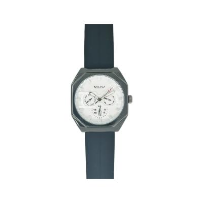 China Silicone Band Silicon Strap Watch Black / Red / Yellow / Gray With Buckle Clasp for sale