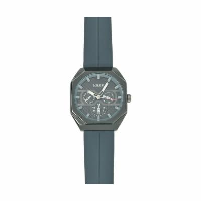 China Silicone Band Silicon Strap Watch Black / Red / Yellow / Gray With Buckle Clasp for sale