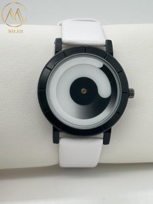 中国 耐久性のある革ストラップ クォーツ 時計 30m 耐水 スタイリッシュなデザイン 販売のため