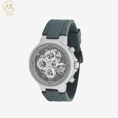 China Relógio de pulso de quartzo personalizável com gancho e logotipo OEM funcional à venda