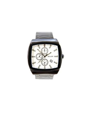 China Relógio de Vestido Miler Quartz 30m à Prova d'Água Aço Inoxidável à venda