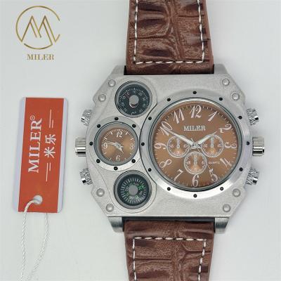 China Miler ML777 relógio de quartzo à prova d'água com caixa de 14cm à venda