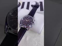 Orologio da polso a prova d'acqua di lusso personalizzato con display analogo e digitale