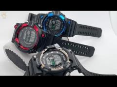 Colorful Silicon Strap Men Quartz Watch Creative Design Kids Wrist Watch