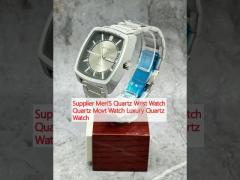 Lieferant Herren Quarz-Armbanduhr Quarz-Movt-Uhr Luxus-Quarz-Uhr
