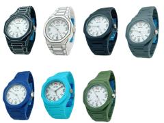 Resin Rubber Band Kids Wrist Watch with Waterproof Features