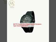 ML1113 Quartz Wrist Watch Special Occasions Type Hook Buckle Band