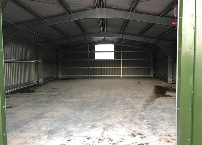 Prefabricated House Building Prefab H-Section High Strength Steel Structure Building New buggy storage for Golf Club