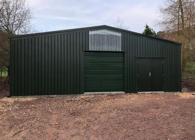 Prefabricated House Building Prefab H-Section High Strength Steel Structure Building New buggy storage for Golf Club