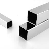 China 201 316 Square Rectangular Stainless Steel Pipe 304 Welded Material Steel for sale