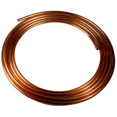 Cina Tubo di rame diritto 0.2mm~910mm molle lucidato profilato tondo per tubi forma in vendita
