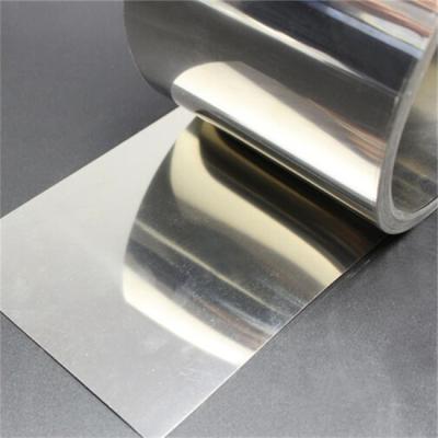 Cina striscia ultra sottile di acciaio inossidabile 321 347 316l della stagnola 304 di acciaio inossidabile di 0.03mm in vendita