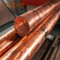 China High Purity C11000 Copper Bar 12mm Dia Solid Copper Ground Rods for sale