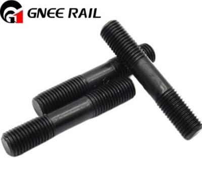 China Double Head Railway Screw Spike Surface Treatment Options for Corrosion Resistance for sale