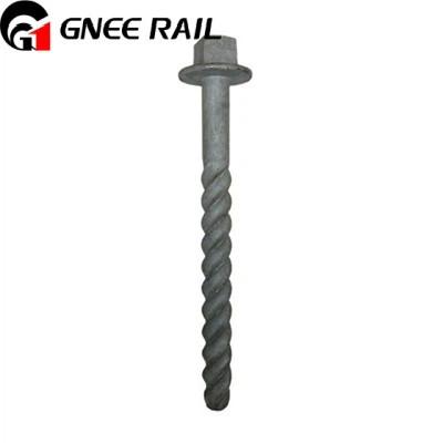 China Railway Drive Spike Rail Fasteners For Railroad Stability for sale