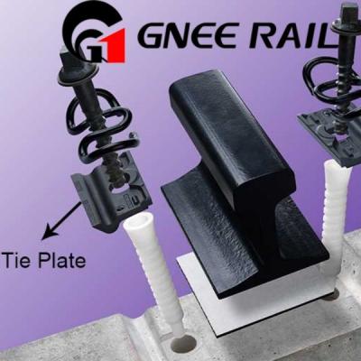 China Rail Fasteners Tie Plates For Reinforcing And Centering Rails And Ties for sale