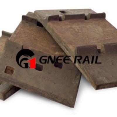 China High Performance Rail Fasteners Tie Plate for UIC 60 Rail for sale